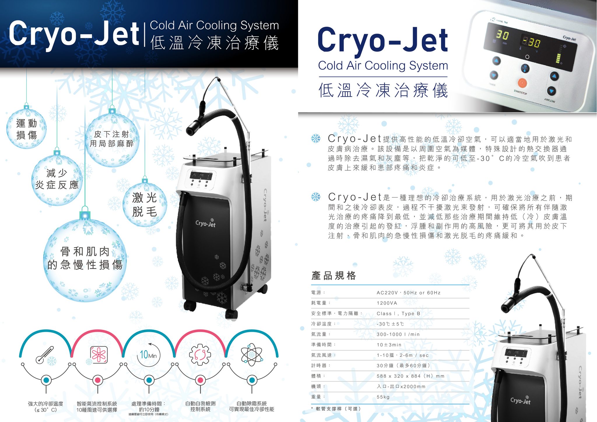 Cryo-Jet 低溫冷凍治療儀 – 天域高國際有限公司